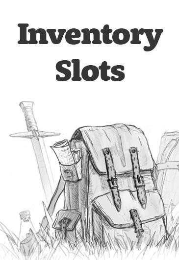 Inventory Slots - 5e Rule Variant - Dungeon Masters Guild | DriveThruRPG