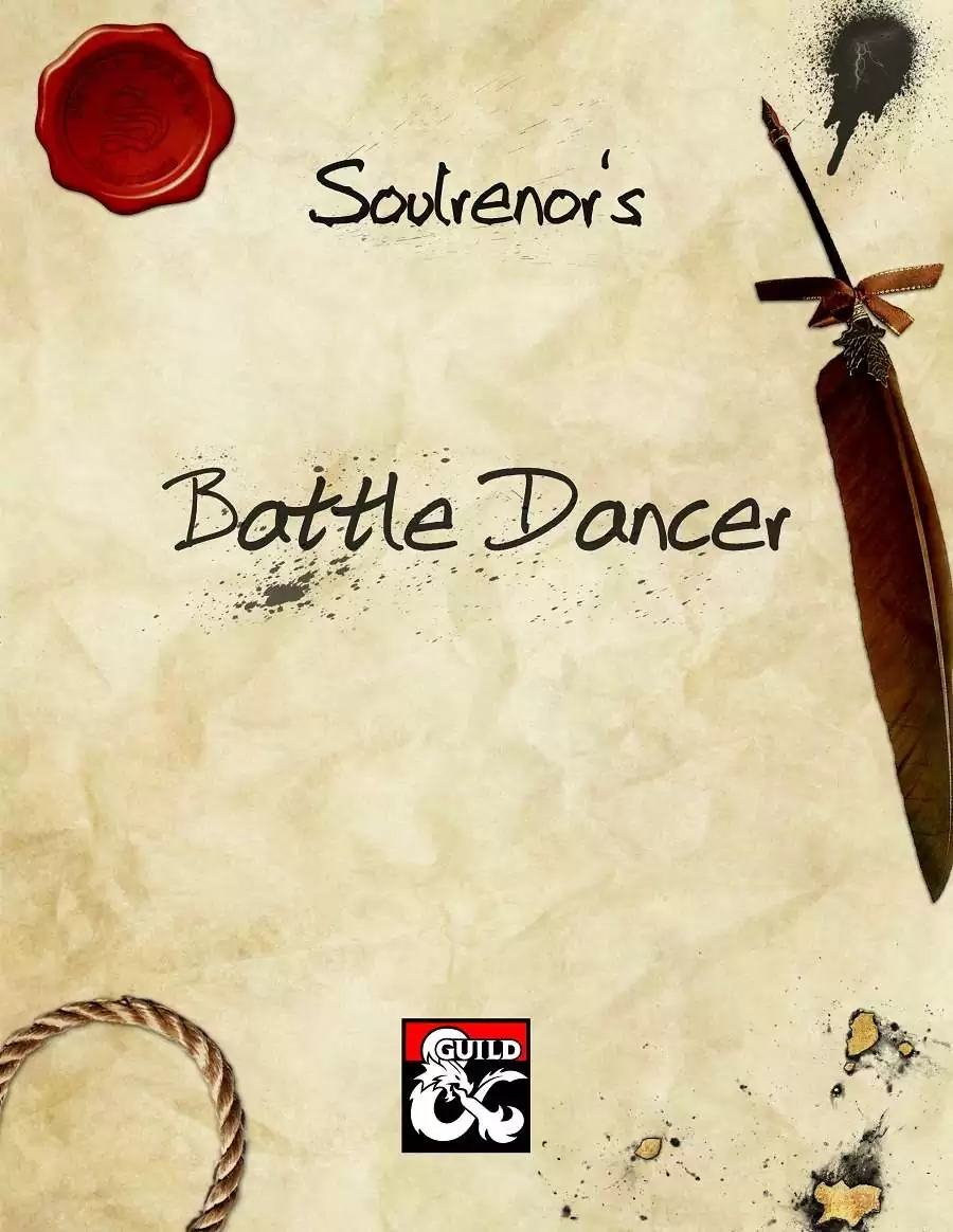 Battle Dancer (Fighter Archetype) - Dungeon Masters Guild | DriveThruRPG