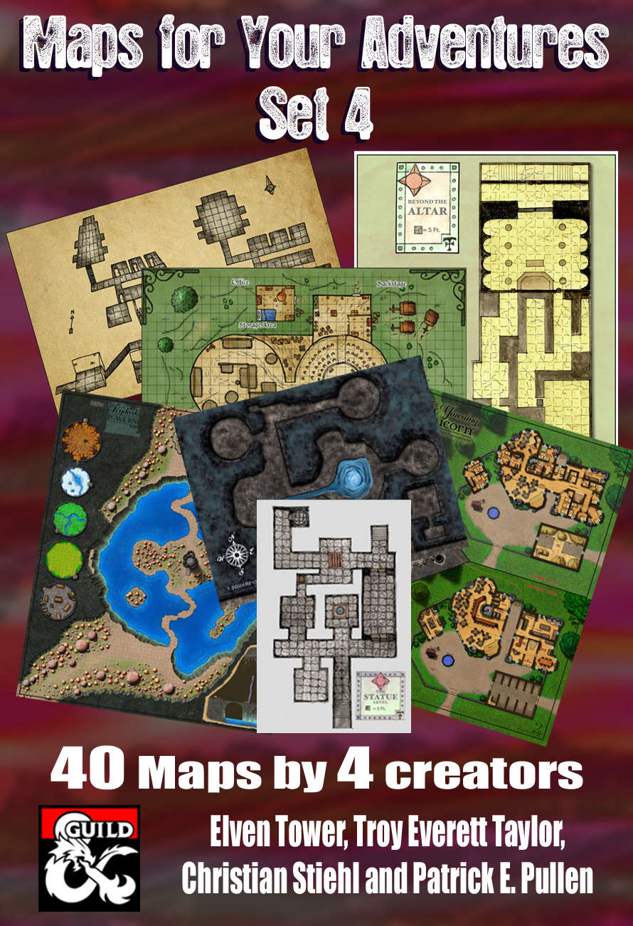 Maps for Your Adventures Set 4 - Dungeon Masters Guild | DriveThruRPG