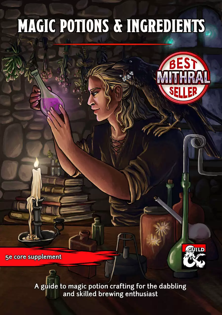 Magic Potions & Ingredients - Dungeon Masters Guild | DriveThruRPG