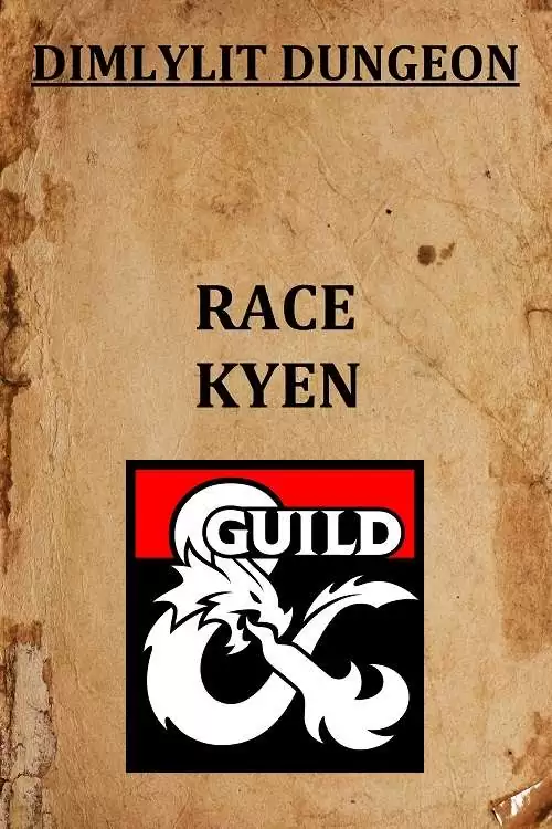 Kyen Race 1.1 - Dungeon Masters Guild | DriveThruRPG