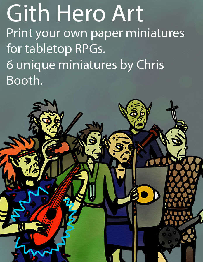 Gith Hero Art - Dungeon Masters Guild | DriveThruRPG
