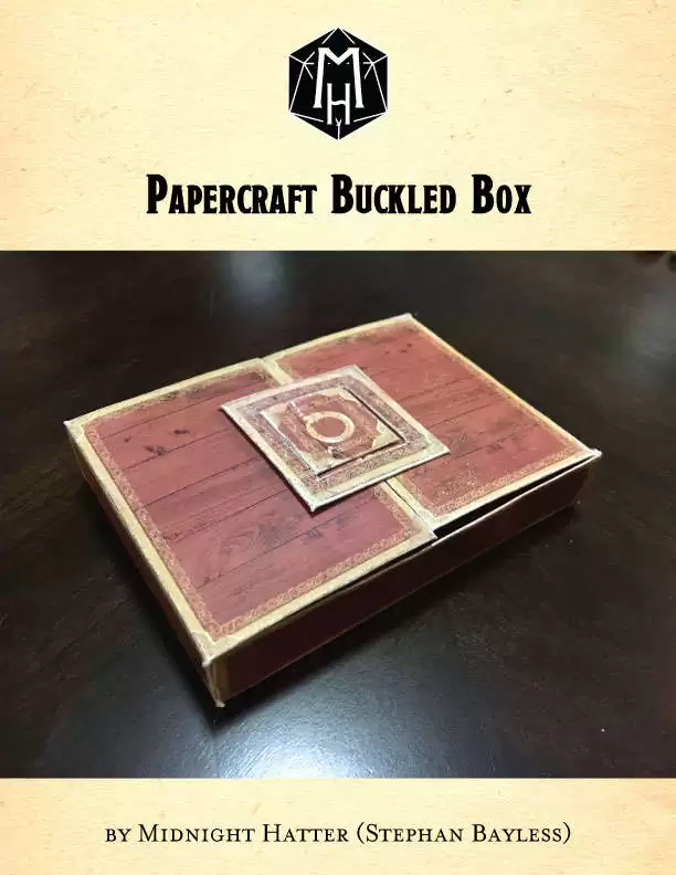 Papercraft Buckle Box Prop - Dungeon Masters Guild | DriveThruRPG