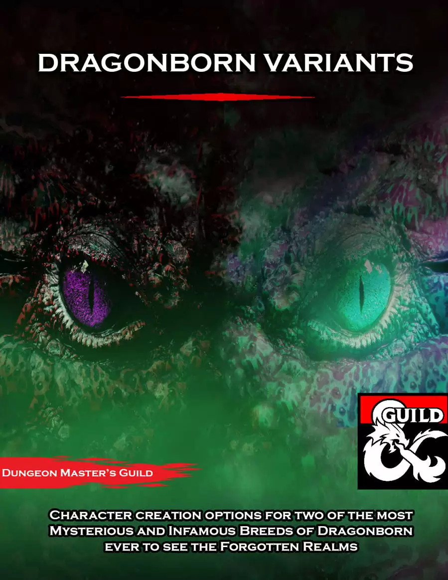 Dragonborn Variants - Dungeon Masters Guild | DriveThruRPG