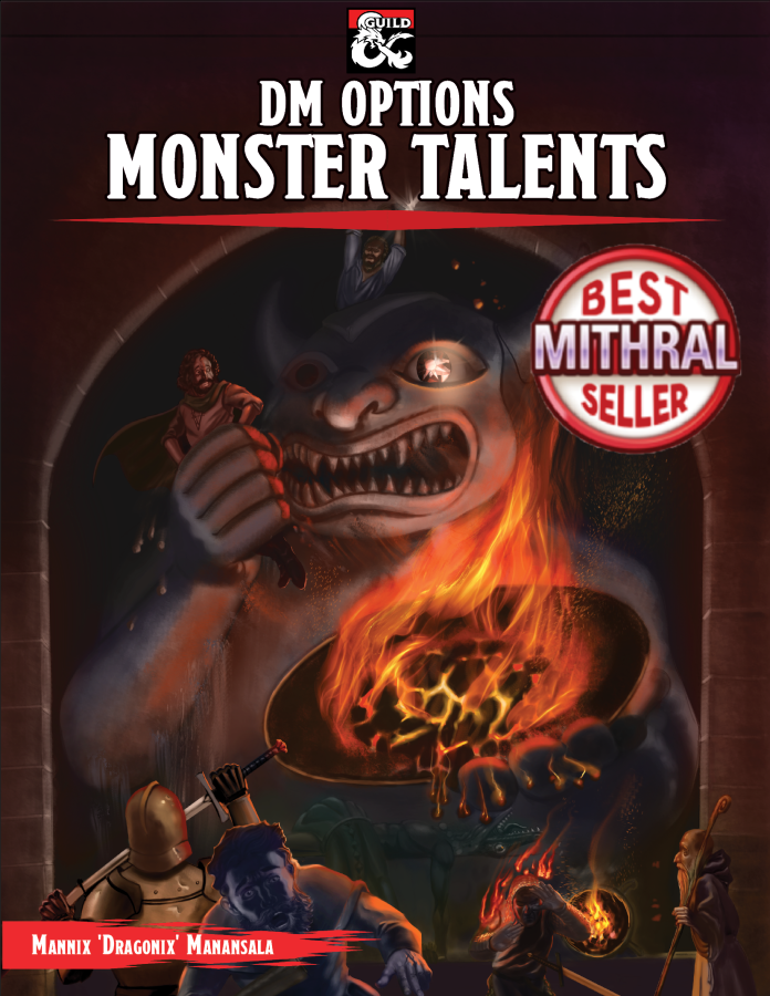 DM Options: Monster Talents (5E) - Dungeon Masters Guild | DriveThruRPG