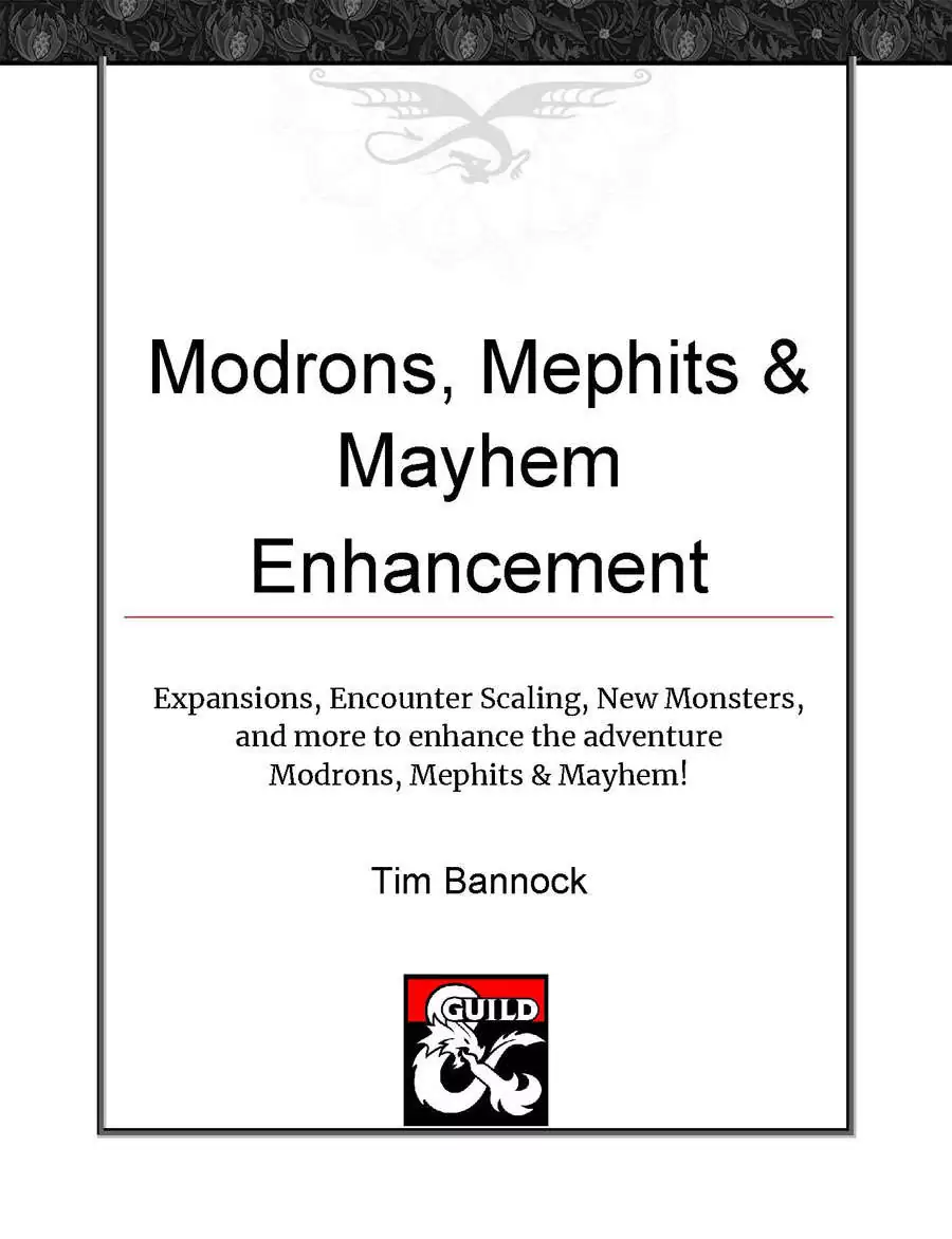 Modrons, Mephits & Mayhem Enhancement - Dungeon Masters Guild ...