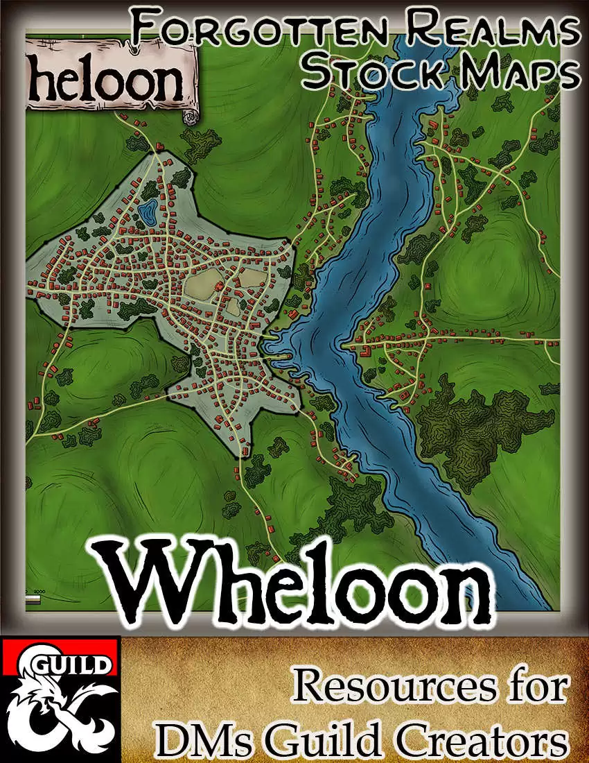 Wheloon - Forgotten Realms Stock Maps - Dungeon Masters Guild | DriveThruRPG