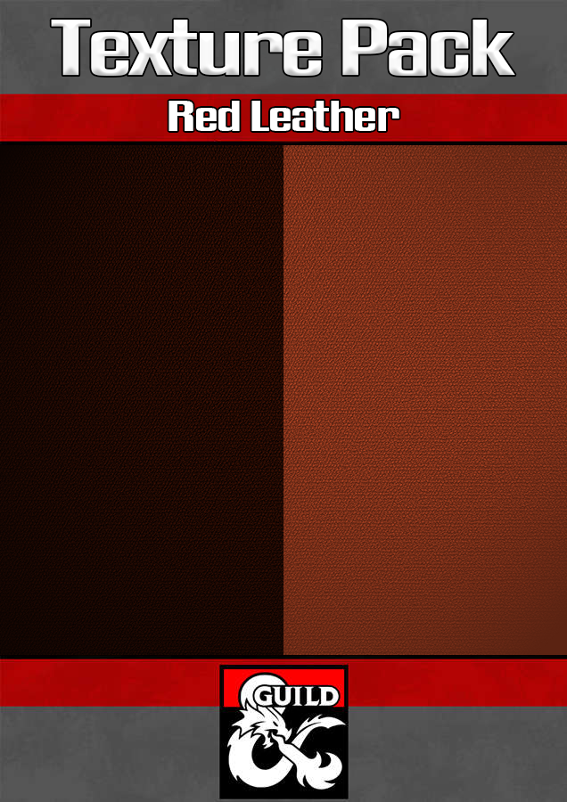 Leather Texture Pack (Red) - Dungeon Masters Guild | DriveThruRPG