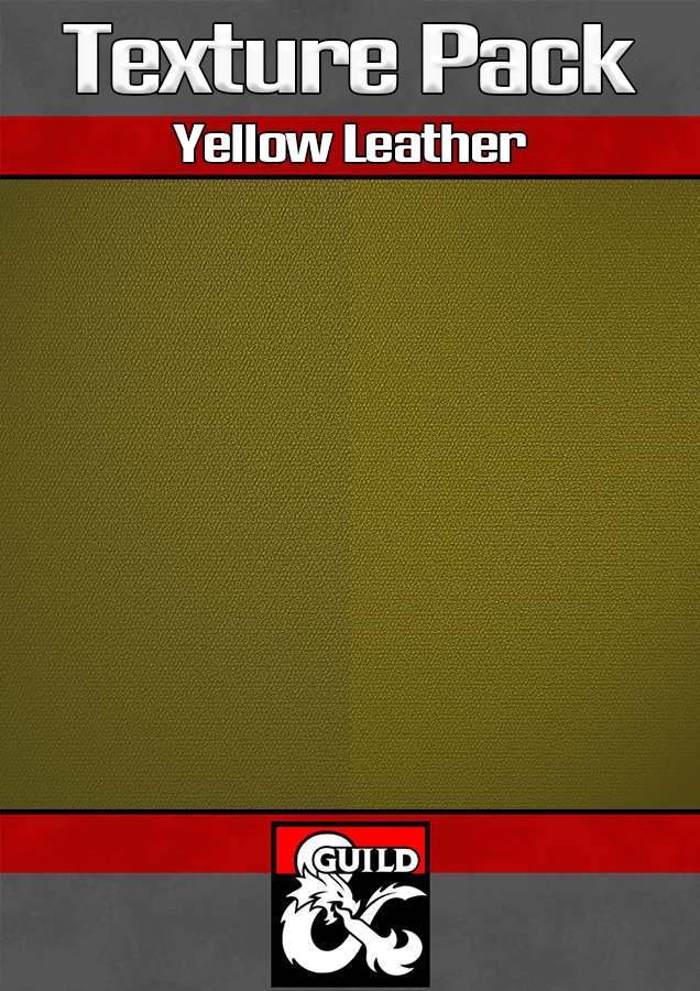 Leather Texture Pack (Yellow) - Dungeon Masters Guild | DriveThruRPG
