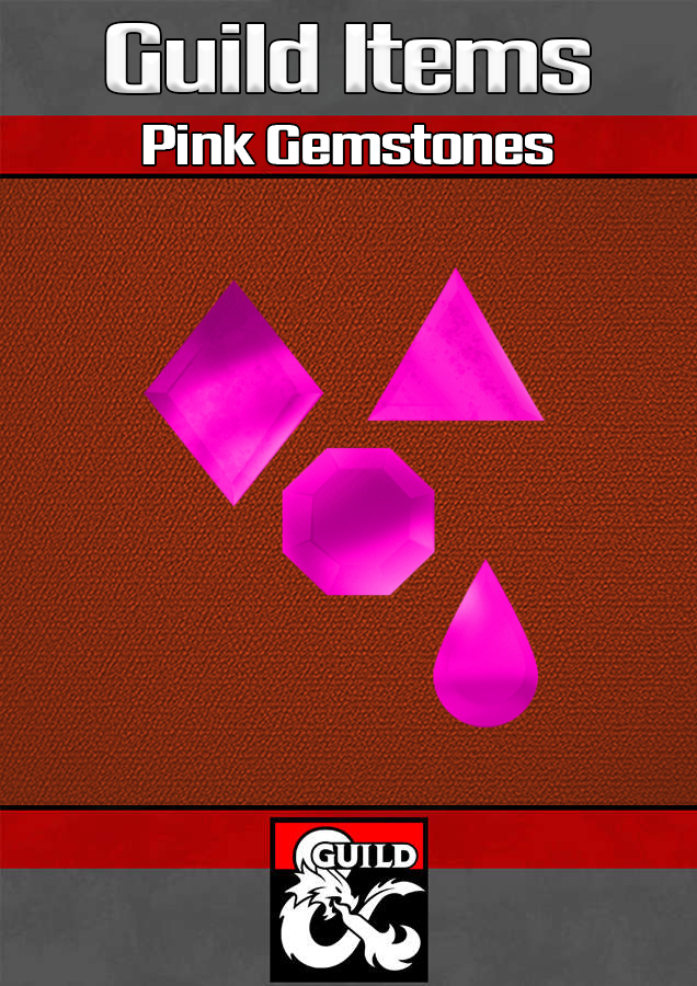 Gem Pack (Pink) - Dungeon Masters Guild | DriveThruRPG