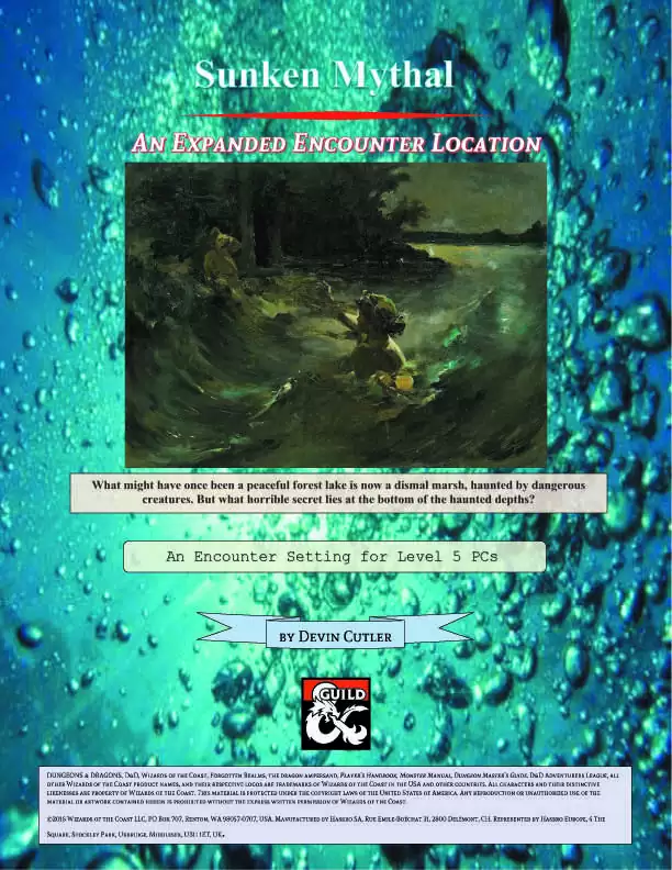 Wild Locations - Sunken Mythal - Dungeon Masters Guild | DriveThruRPG