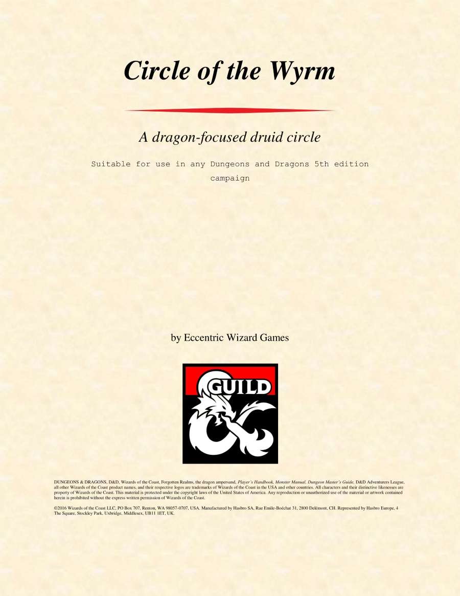 Wyrm Druid