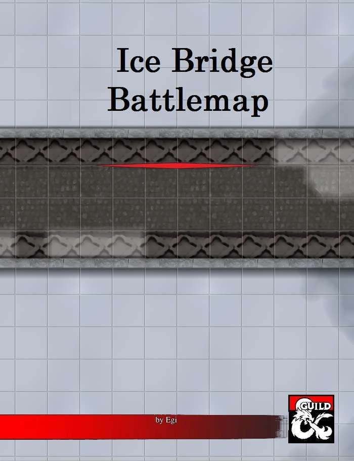 Artic Bridge Map - Dungeon Masters Guild | DriveThruRPG