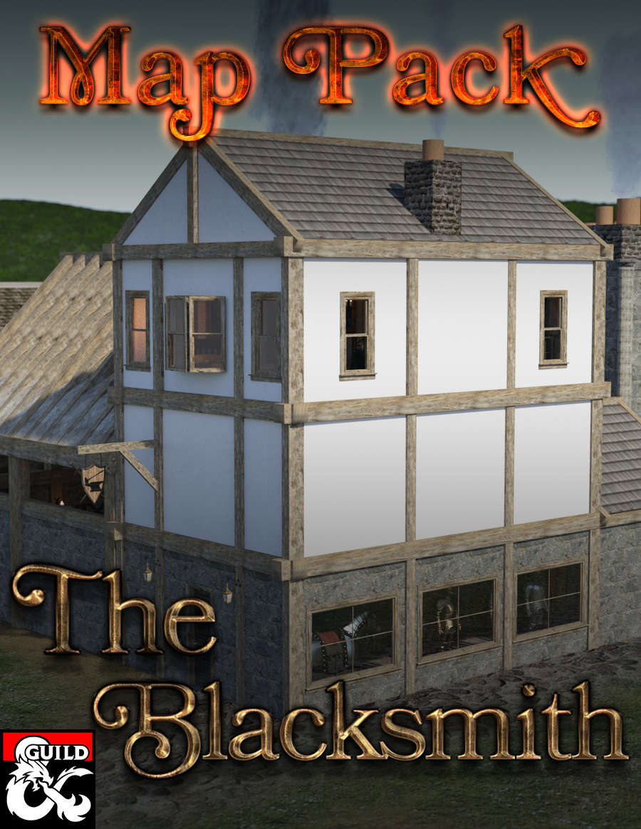Map Pack - The Blacksmith - Dungeon Masters Guild | DriveThruRPG
