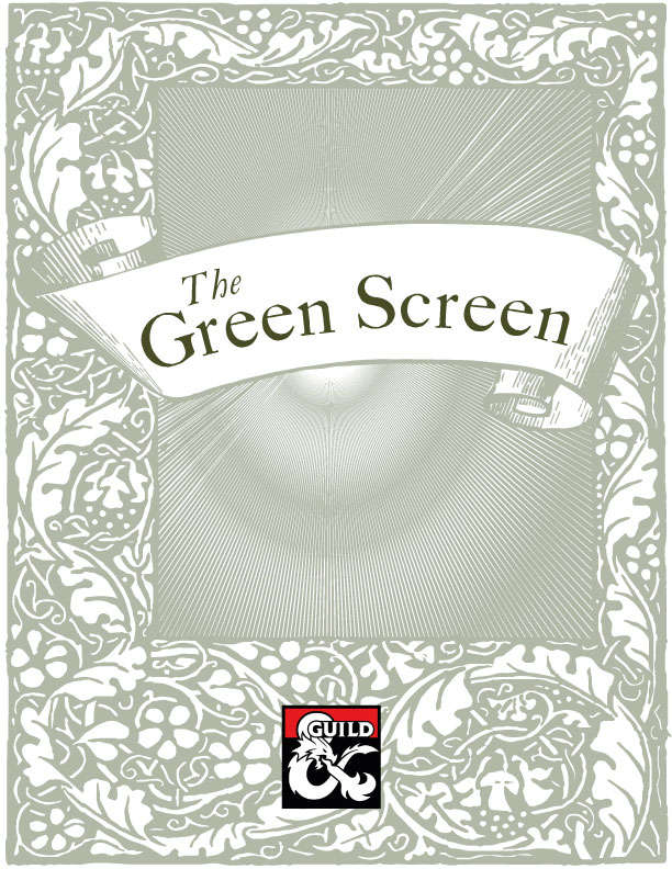 The Green Screen - Dungeon Masters Guild | DriveThruRPG
