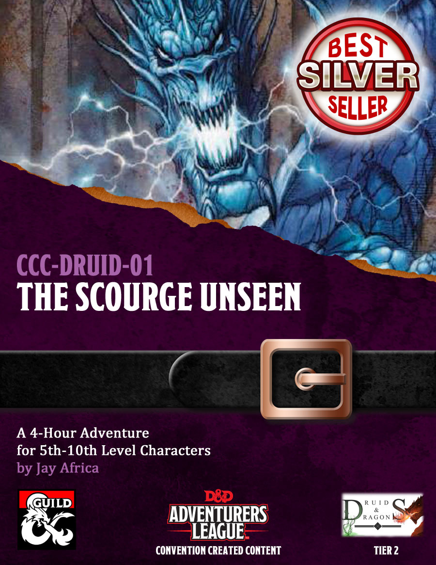 CCC-DRUID-01 The Scourge Unseen - Dungeon Masters Guild | DriveThruRPG