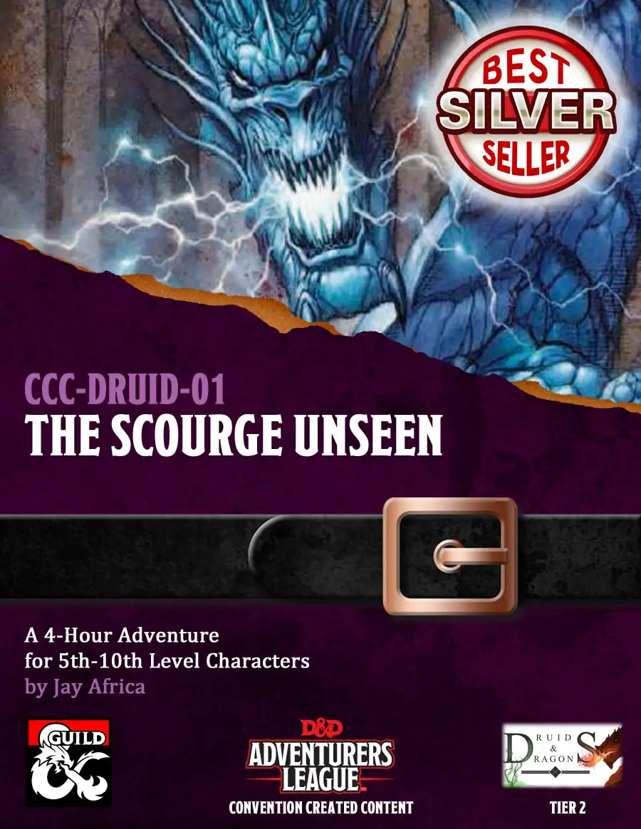 CCC-DRUID-01 The Scourge Unseen - Dungeon Masters Guild | DriveThruRPG