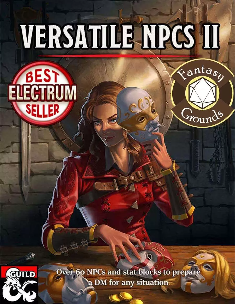 Versatile NPCs II (Fantasy Grounds) - Dungeon Masters Guild | DriveThruRPG