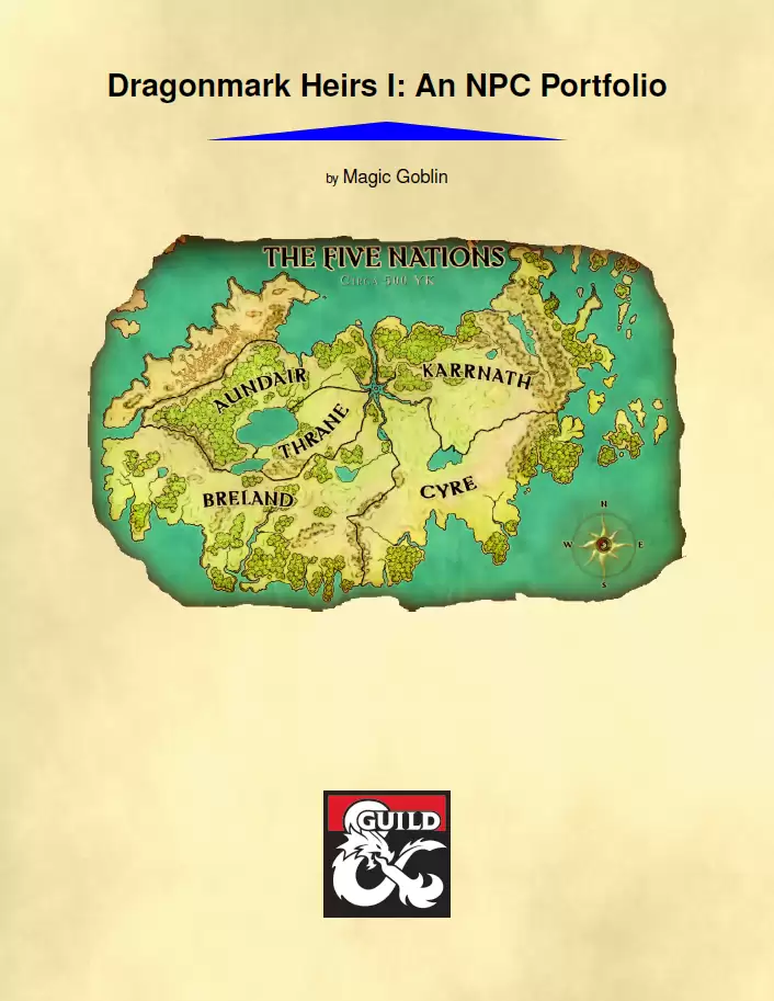 Dragonmark Heirs I: An Eberron NPC Portfolio - Dungeon Masters Guild | DriveThruRPG