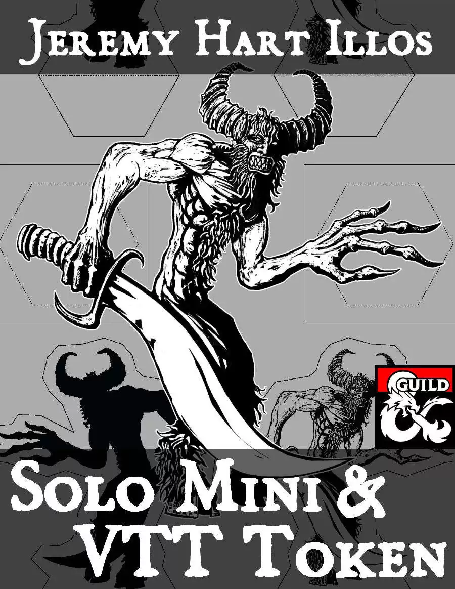 Devil 2 Solo Mini & VTT Token - Dungeon Masters Guild | DriveThruRPG