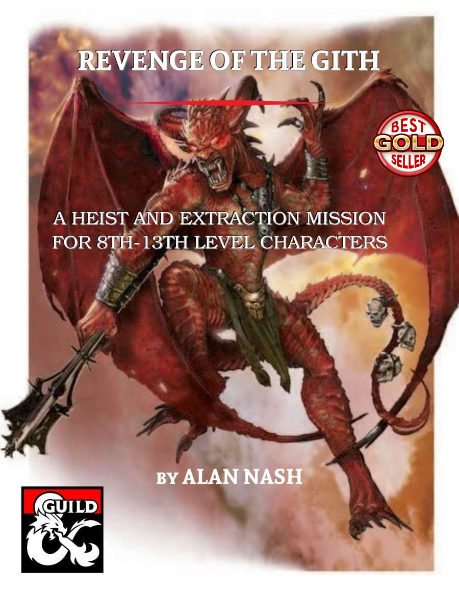 Revenge of the Gith (one shot adventure) - Dungeon Masters Guild ...
