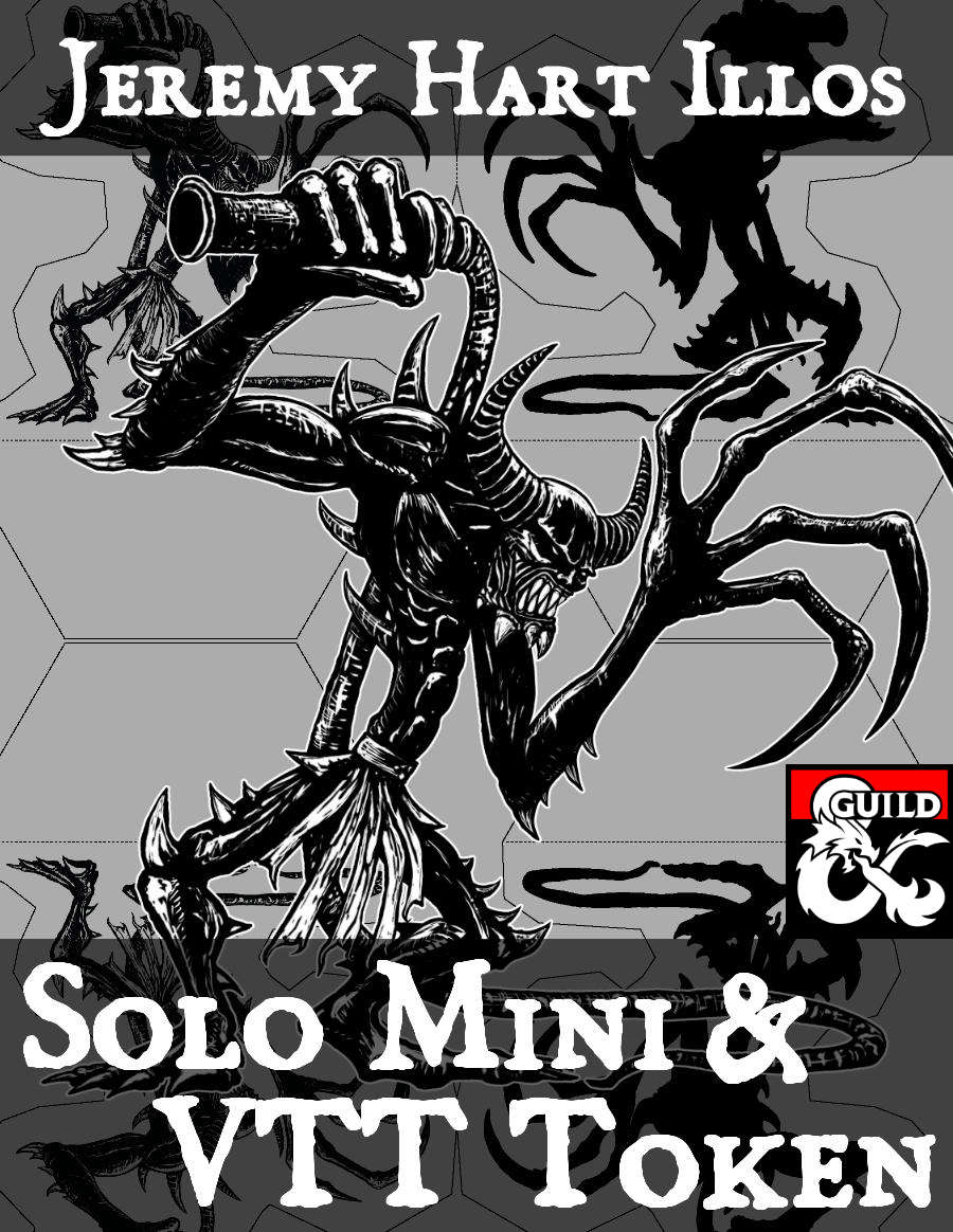 Devil 1 Solo Mini & VTT Token - Dungeon Masters Guild | DriveThruRPG