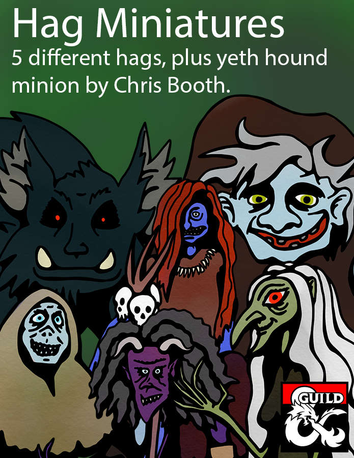 Hag Miniatures - Dungeon Masters Guild | DriveThruRPG