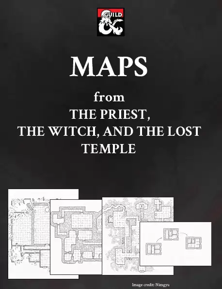 Maps from The Priest, the Witch and the Lost Temple - Dungeon Masters ...