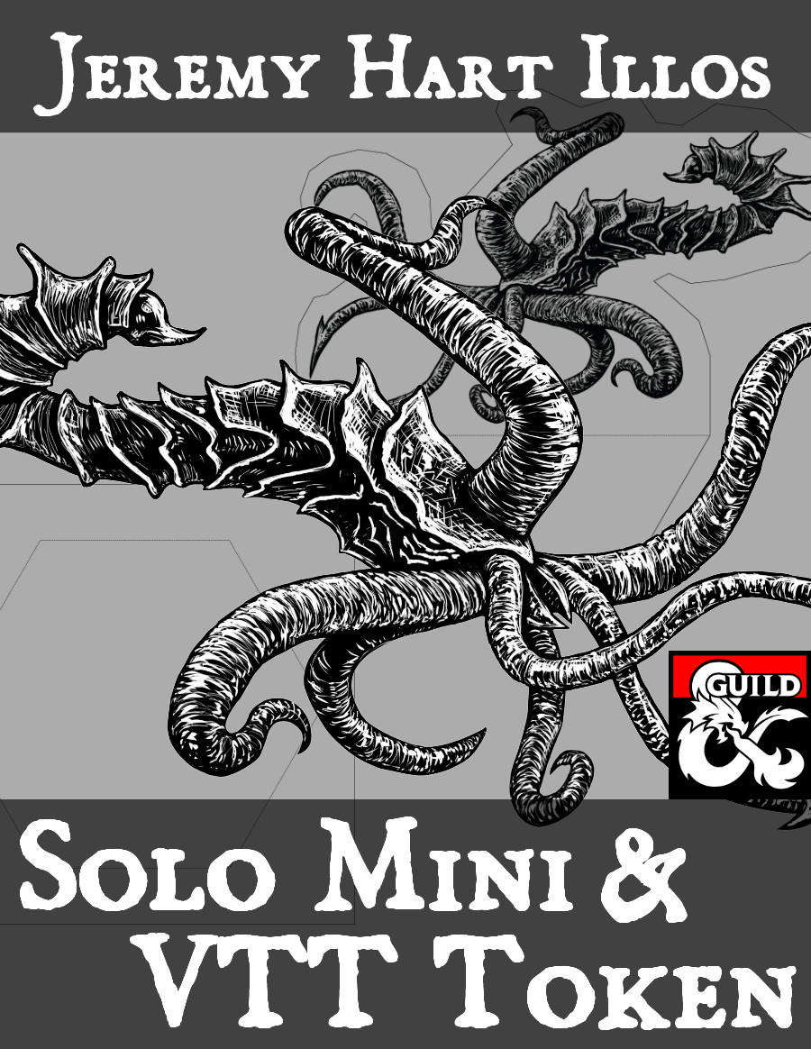 Demon 3 Solo Mini & VTT Token - Dungeon Masters Guild | DriveThruRPG
