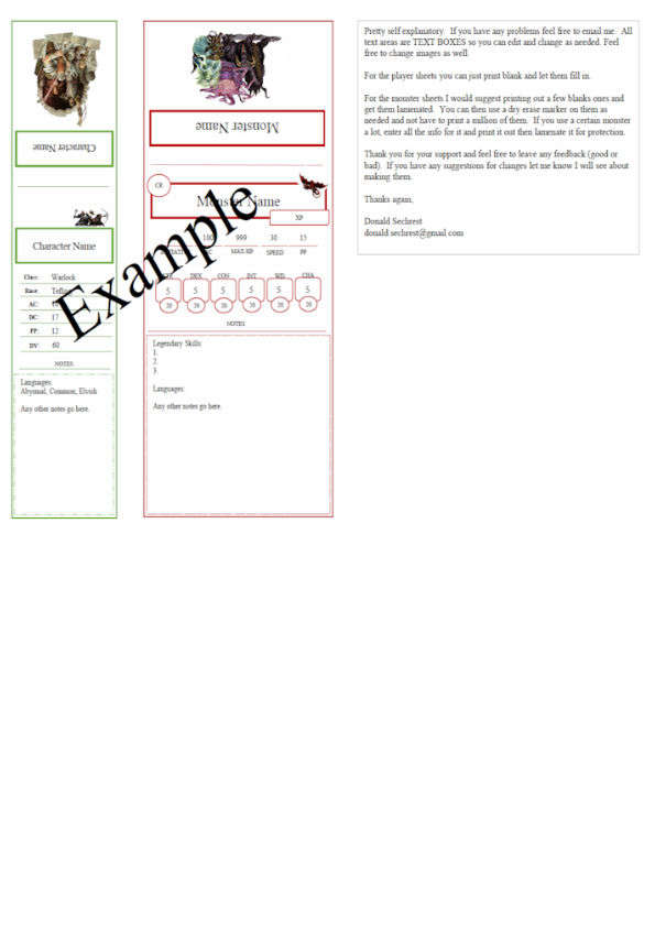 Initiative Handouts - Dungeon Masters Guild | DriveThruRPG