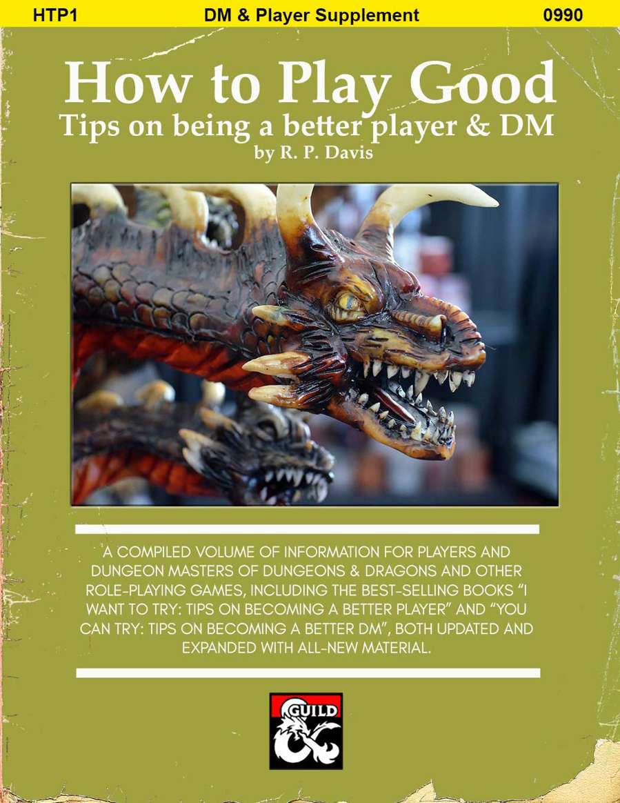 How To Play Good - Dungeon Masters Guild | DriveThruRPG
