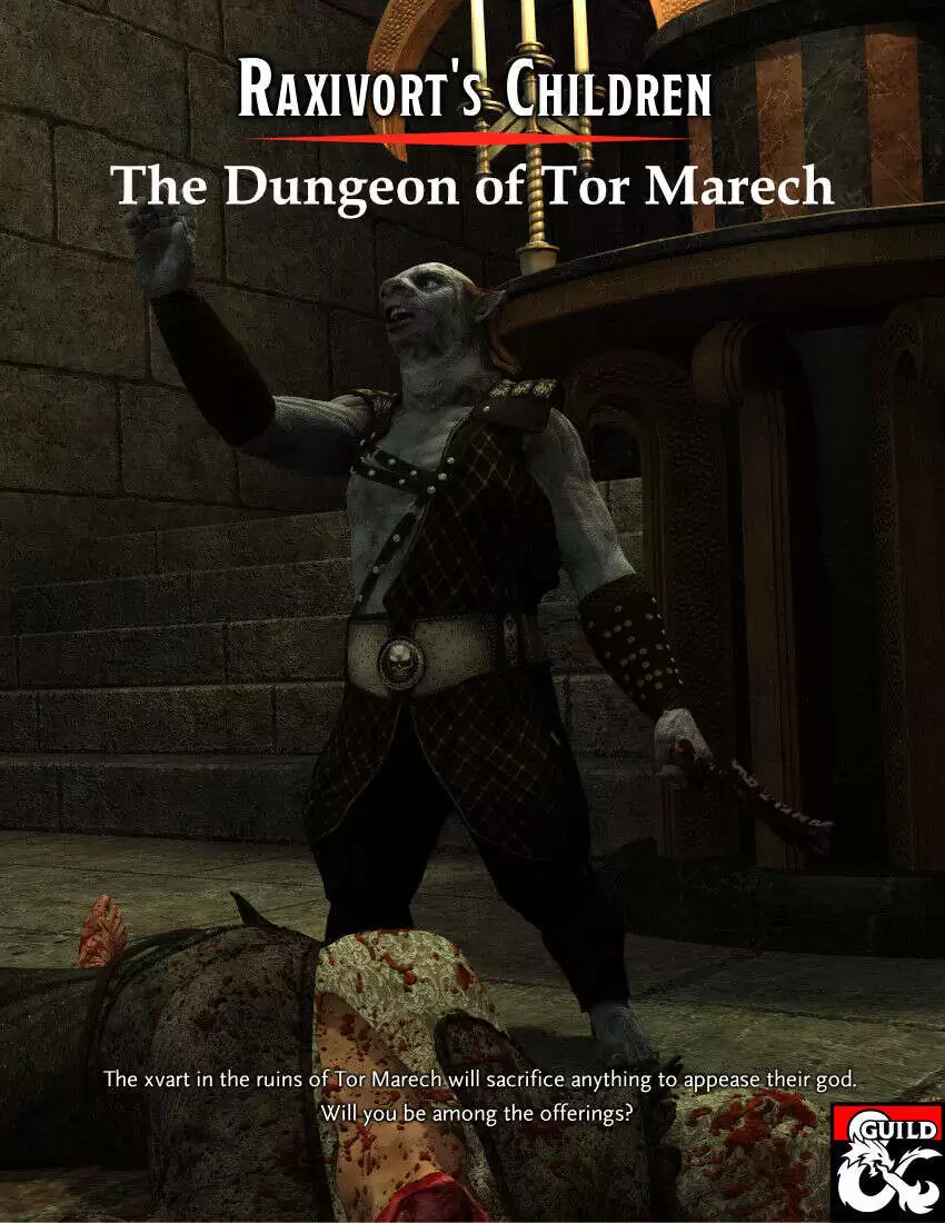 Raxivort's Children: The Dungeon of Tor Marech - Dungeon Masters Guild ...