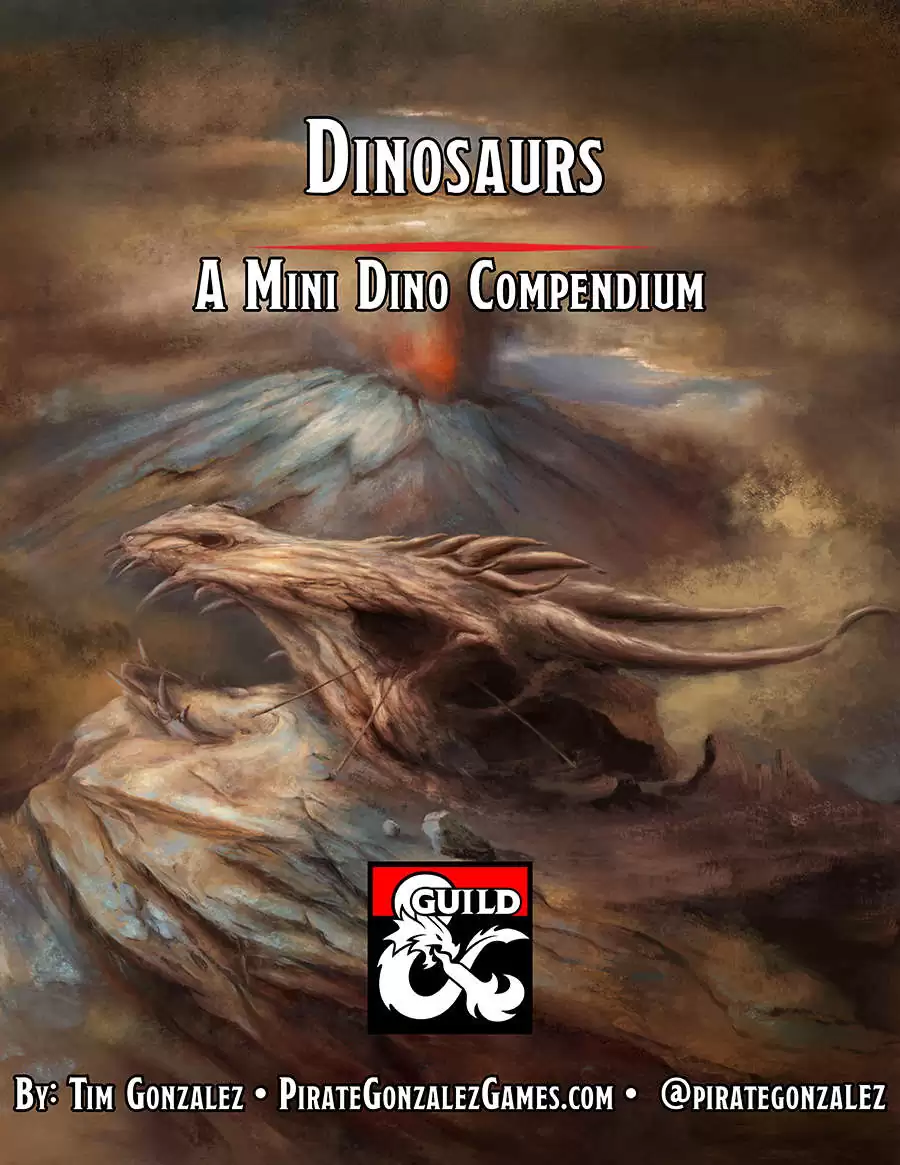 Dinosaurs: A Mini Dino Compendium - Dungeon Masters Guild | DriveThruRPG