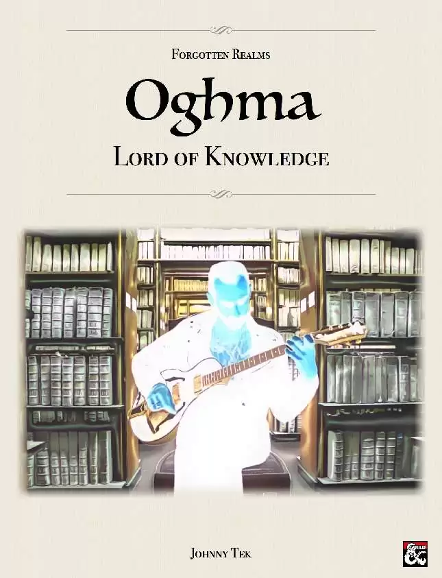 OGHMA, Lord of Knowledge Forgotten Realms 5e - Dungeon Masters Guild | DriveThruRPG
