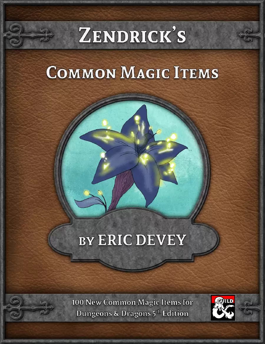 Zendrick's Common Magic Items - 100 New Items for D&D 5th Edition ...
