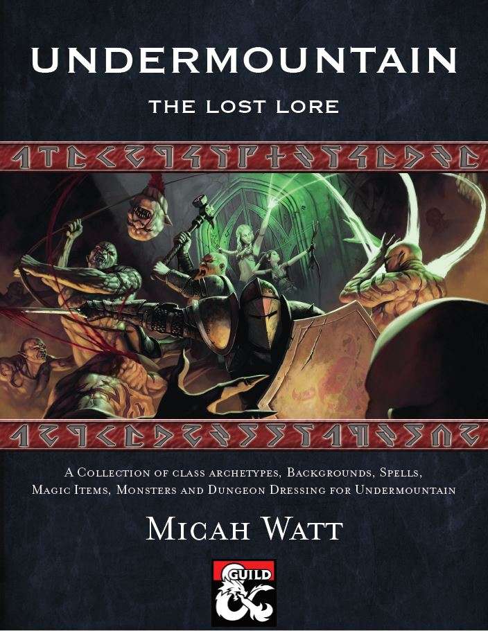 Undermountain: The Lost Lore - Dungeon Masters Guild | DriveThruRPG
