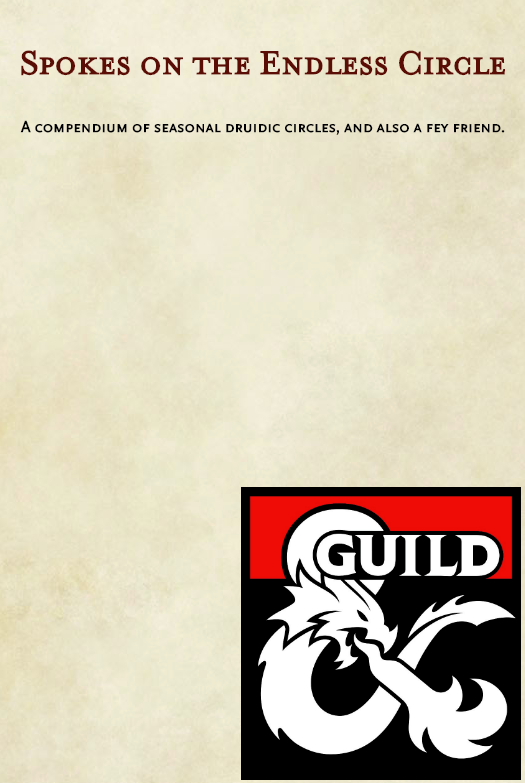 Spokes on the Endless Circle - Dungeon Masters Guild | DriveThruRPG