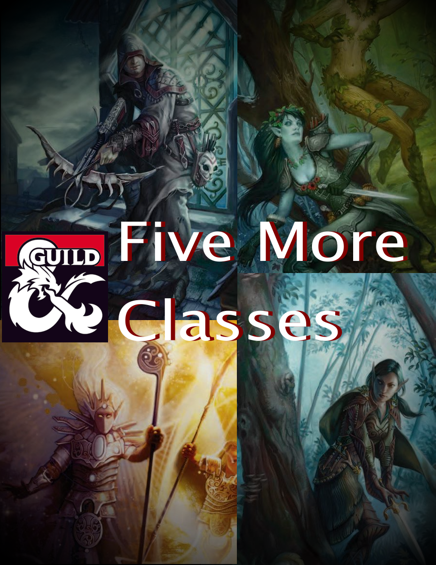 Five More Classes (5e) - Dungeon Masters Guild | DriveThruRPG