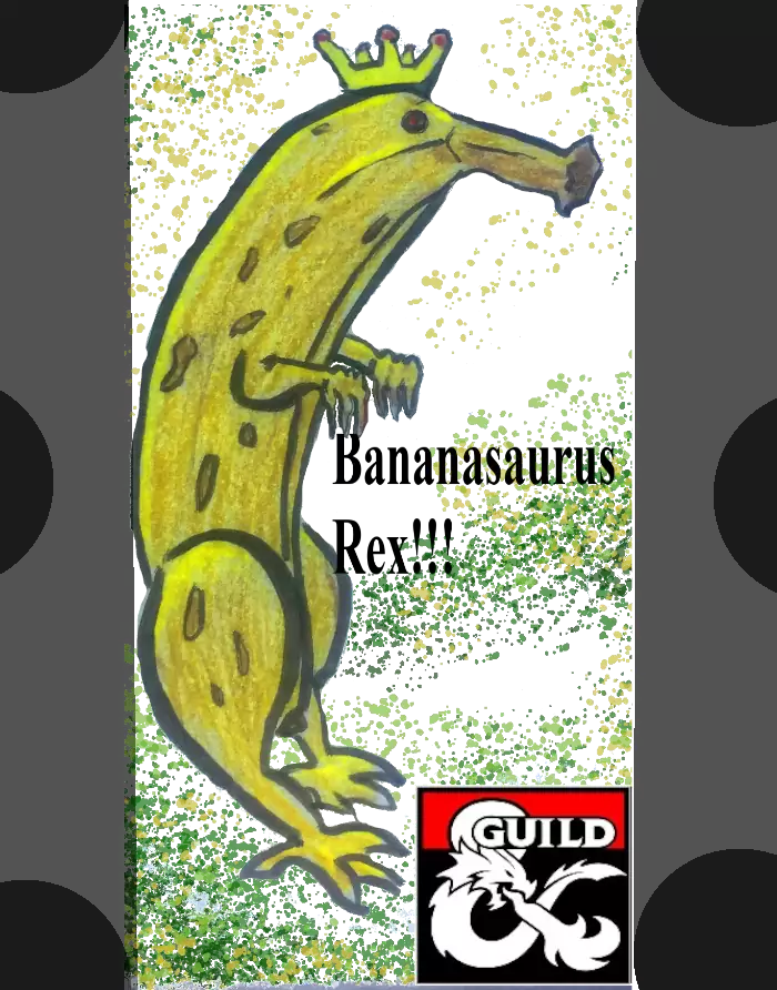 Bananasaurus Rex! - Dungeon Masters Guild | DriveThruRPG