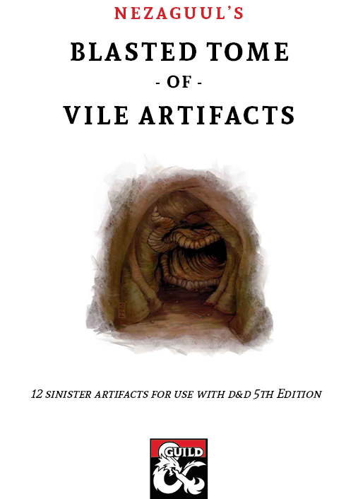 Nezaguul's Blasted Tome of Vile Artifacts - Dungeon Masters Guild ...