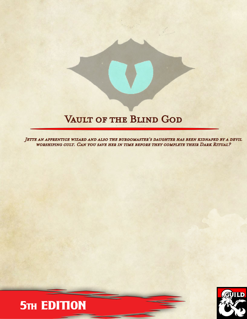 Vault of the Blind God - Dungeon Masters Guild | DriveThruRPG