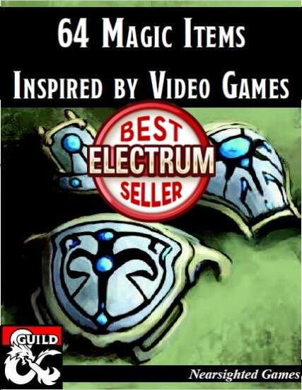 64 Magic Items Inspired by Video Games - Dungeon Masters Guild ...