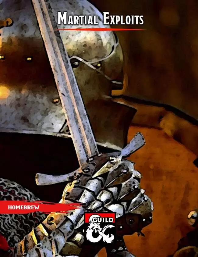 Martial Exploits - Dungeon Masters Guild | DriveThruRPG