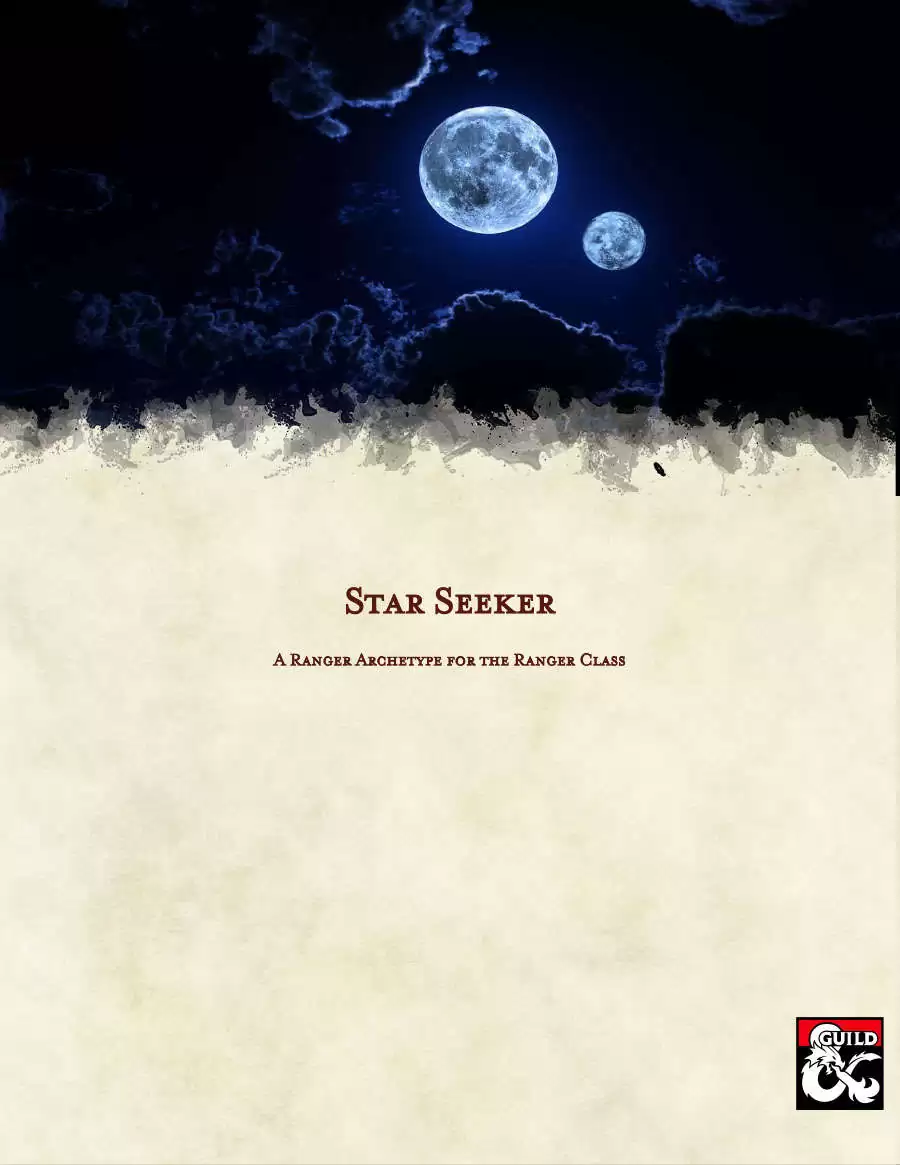 Star Seeker Archetype for Rangers - Dungeon Masters Guild | DriveThruRPG