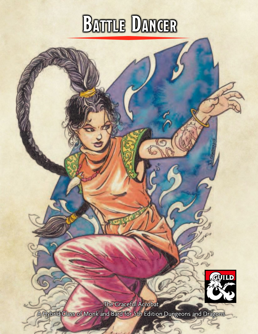 Battle Dancer - Dungeon Masters Guild | DriveThruRPG