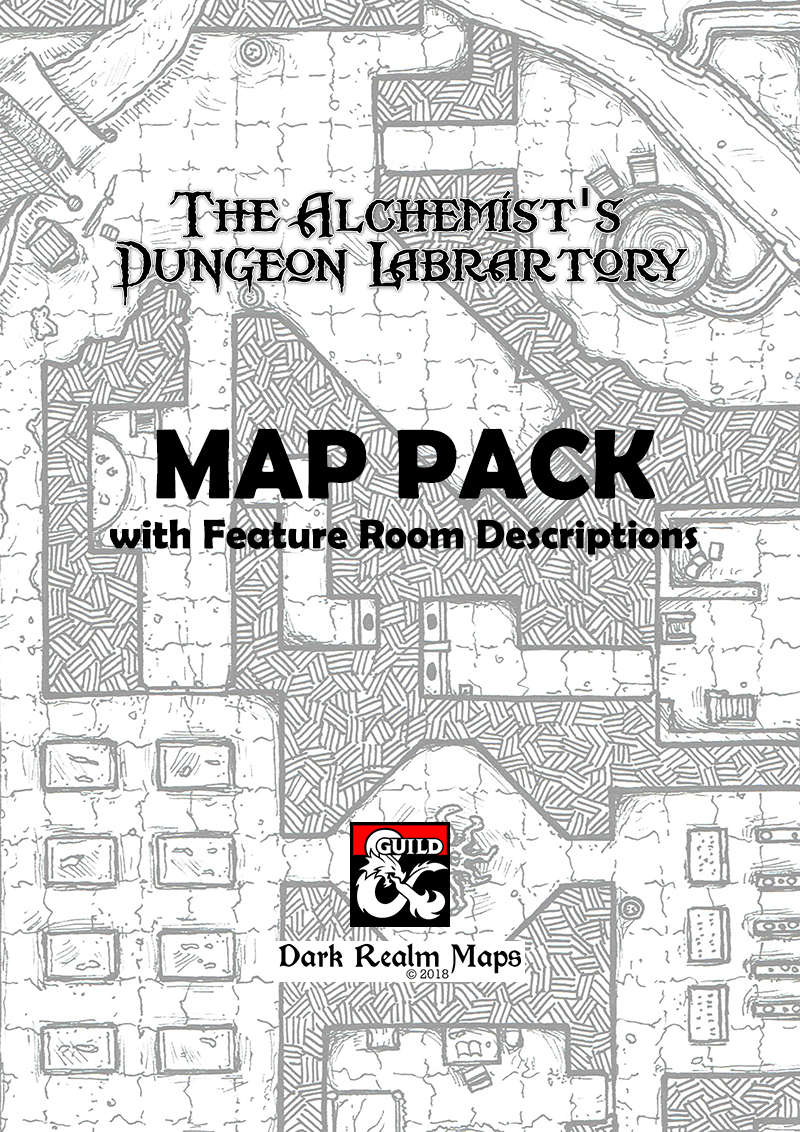 Map Pack - The Alchemist's Dungeon Labratory - Dungeon Masters Guild ...
