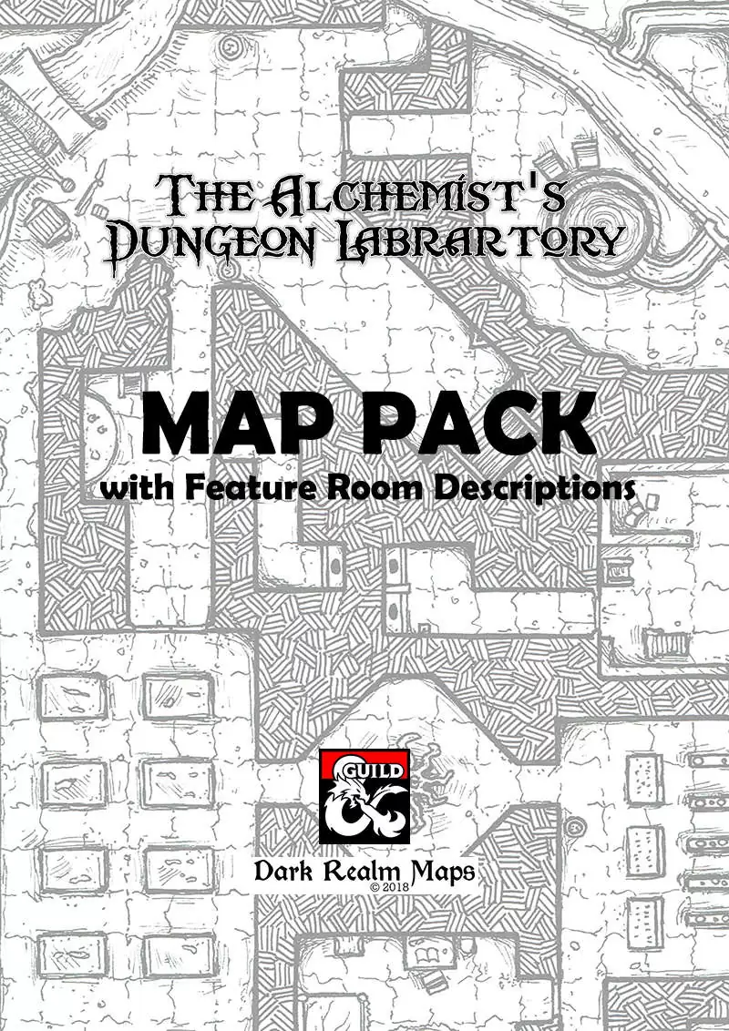 Map Pack - The Alchemist's Dungeon Labratory - Dungeon Masters Guild ...