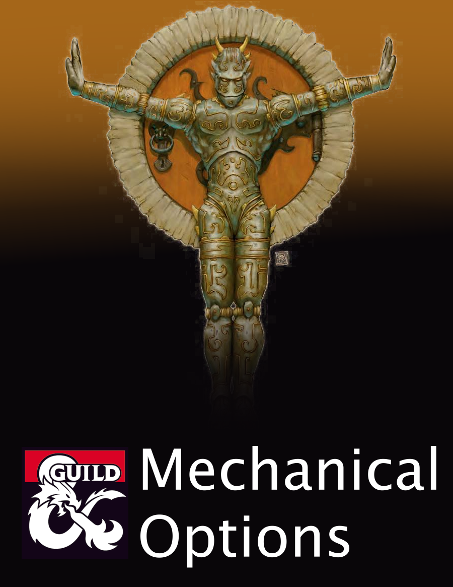 Mechanical Options (5e) - Dungeon Masters Guild | DriveThruRPG
