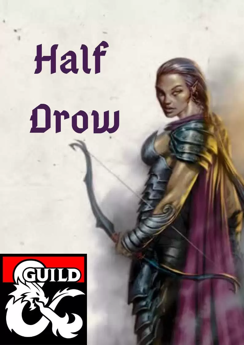 Half-Drow - Dungeon Masters Guild | DriveThruRPG