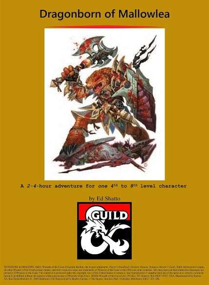 Dragonborn of Mallowlea - Dungeon Masters Guild | DriveThruRPG